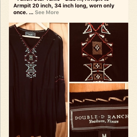 Double D Ranch | Tops | Double D Ranchwear Tunic | Poshmark